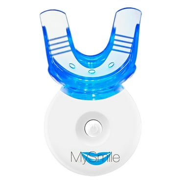 MySmile 28-LED Powerful Teeth Whitening Light Tray with 4ml Sample ...