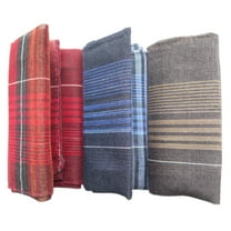 New Mens 3-Pack Handkerchiefs 100% Cotton Classic Hankies Hankerchief ...