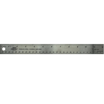 Business Source Nonskid Stainless Steel Ruler 12" Length - 1/16, 1/32 ...
