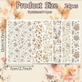 24 Sheets 6 Styles Ceramics Clay Water Transfer Paper Underglaze ...