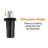 Uxcell 7.5mm Cabinet Door Repair Pins, Spring Loaded Pins Iron Center ...
