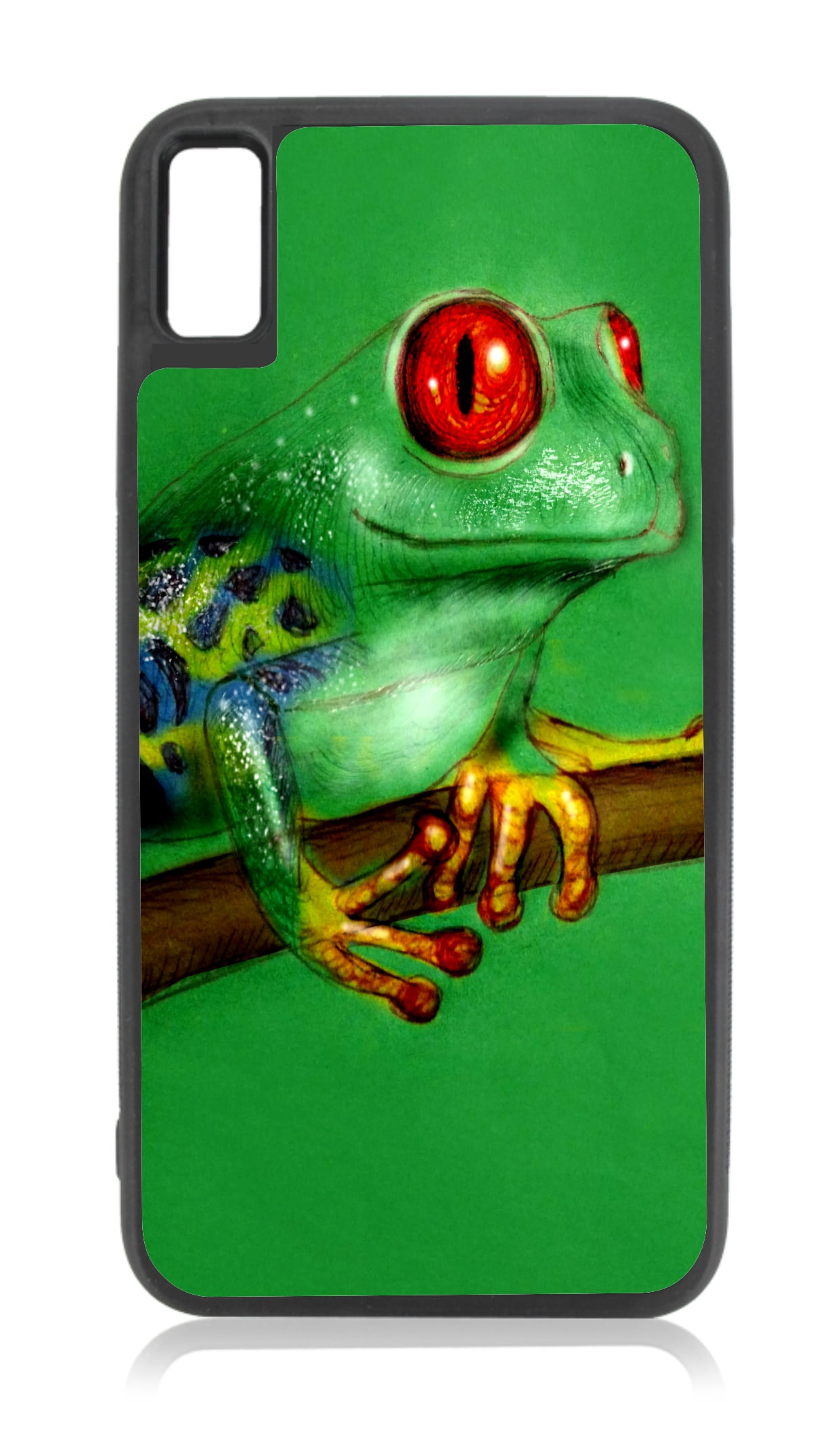 Red Eyed Tree Frog Animal on a Tree Branch - Frogs Animals Design ...