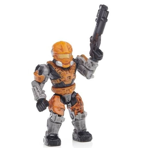 UNSC Spartan Hazop (Orange) - Mega Construx Halo Micro Figure (Series 8 ...