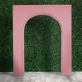 BalsaCircle 7 feet Pink Spandex Backdrop Arch Cover for Arc de Triomphe ...