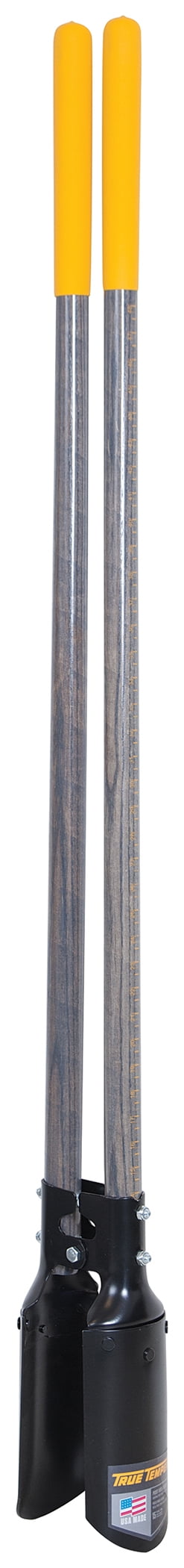 True Temper 2717900 59" Steel Post Hole Digger With Ruler - Walmart.com ...