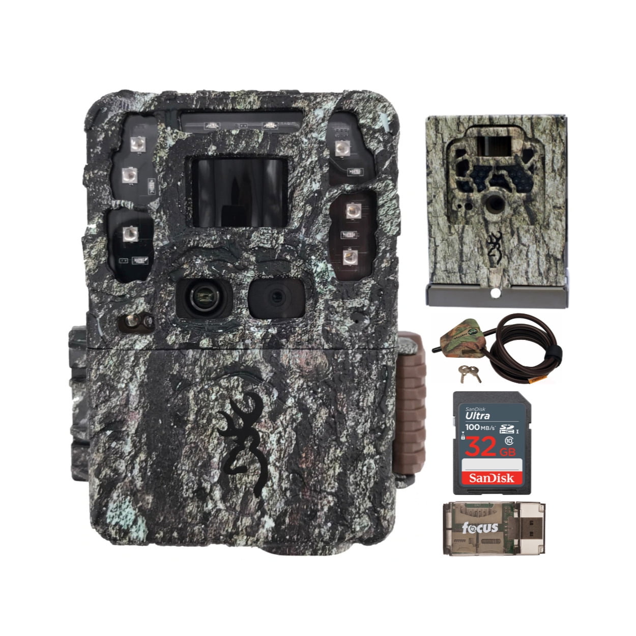 Browning Trail Camera Strike Force Pro DCL with Security Box, Locking ...