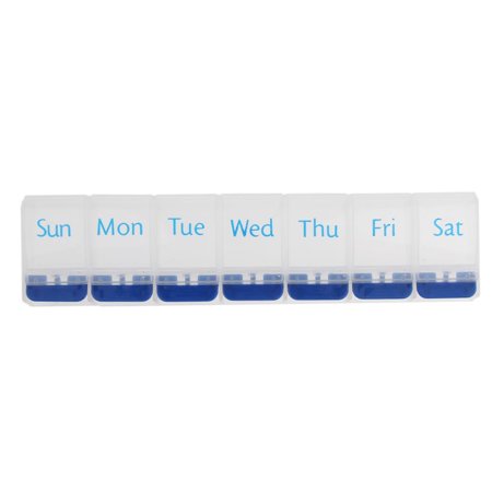 Small 7 Days Week Pill Tablet Medicine Capsule Box Container Organizer ...