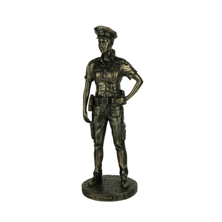 Police Woman To Protect and Serve Police Officer Tribute Statue ...