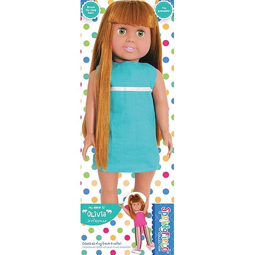 Springfield Collection: 18 inch Redhead Doll, Olivia - Walmart.com