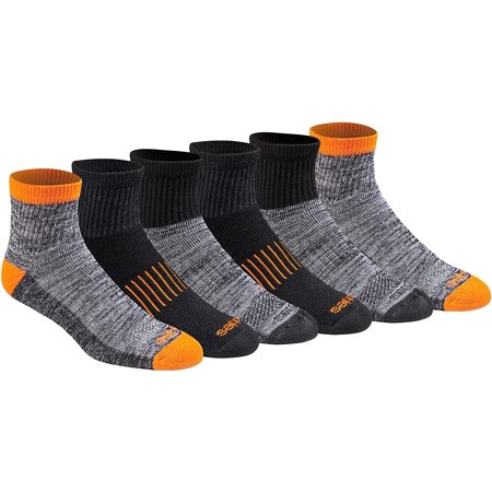 AmPm mens Dri-tech Moisture Control Quarter Socks Multipack | Walmart ...