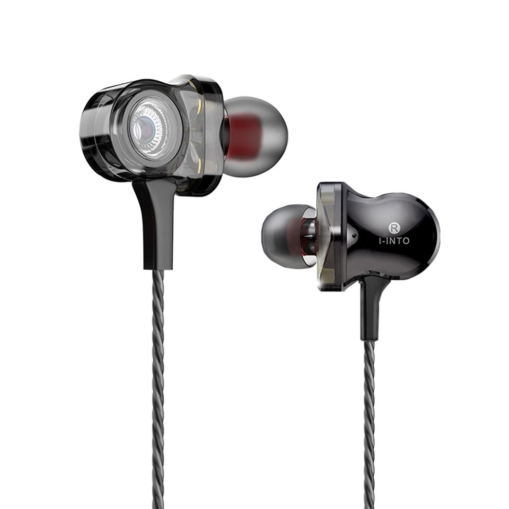 I8 Hifi Earphone Dynamic Bass Earbuds In Ear Stereo Headphones Rock Dj ...