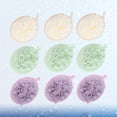 Alasum 9Pcs Assorted Color Bath Ball Bath Puff Durable Material Bathing ...