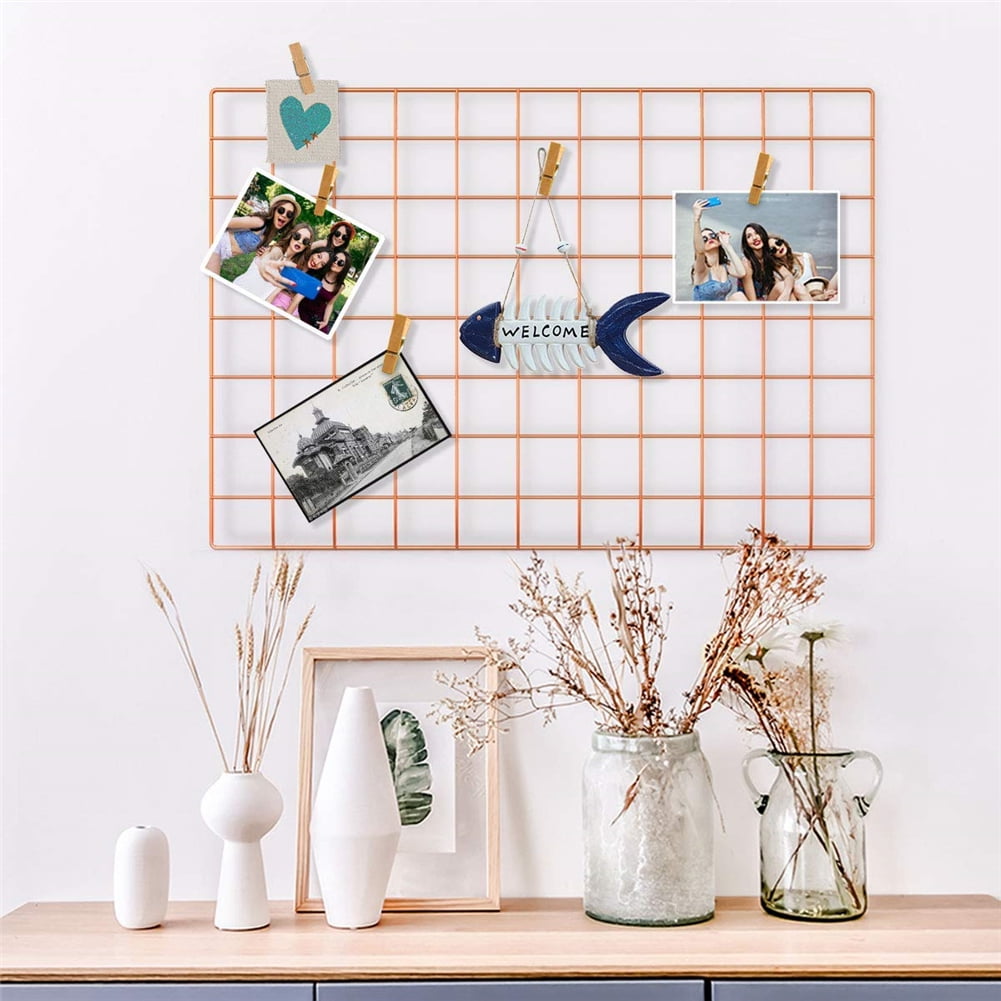 Click here for Staiysm Diy Grid Photo Iron Frame Wall Shelf Wall... prices