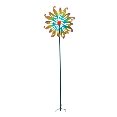 Wind Wind Sculpture Crafts with Stake Weatherproof Decorative Wind Mill ...