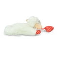 Multipet Lamb Chop Cat Toy with Dangling Heart, Plush with Catnip and ...