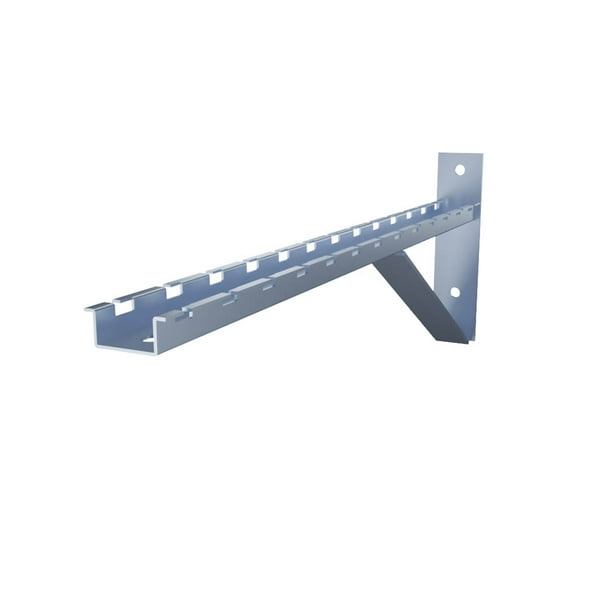 Electro Zinc Plated Wire Mesh Cable Tray bracket, Silver Steel ...