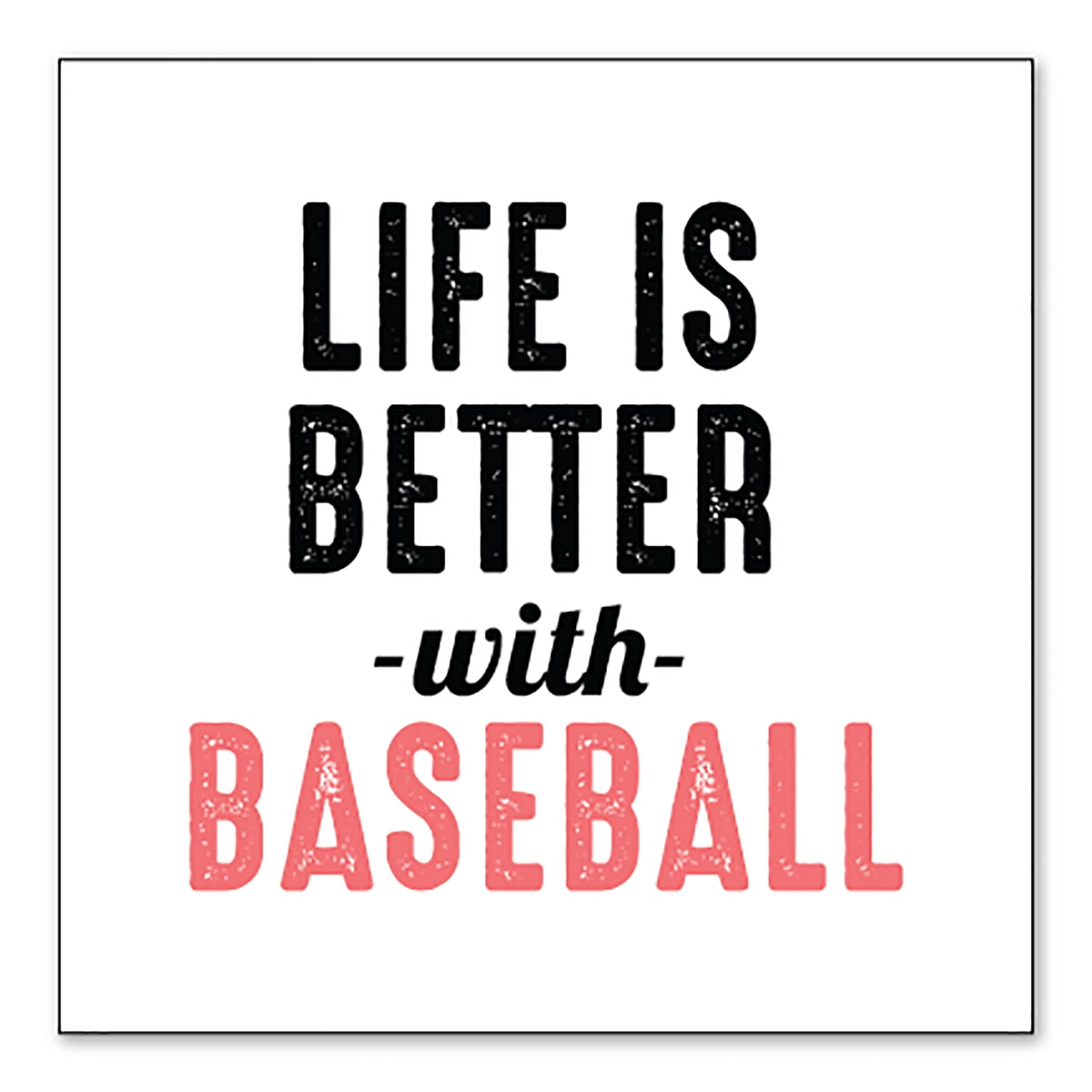 DistinctInk Custom Bumper Sticker - 4" x 4" Decorative Decal - White ...