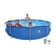 Avenli Frame Round 12 Foot by 30 Inch 1,617 Gal Easy Assembly Swimming ...
