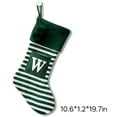 AUQ 2026 New 20 Inches Initial Monogram Embroidered Christmas Stocking ...