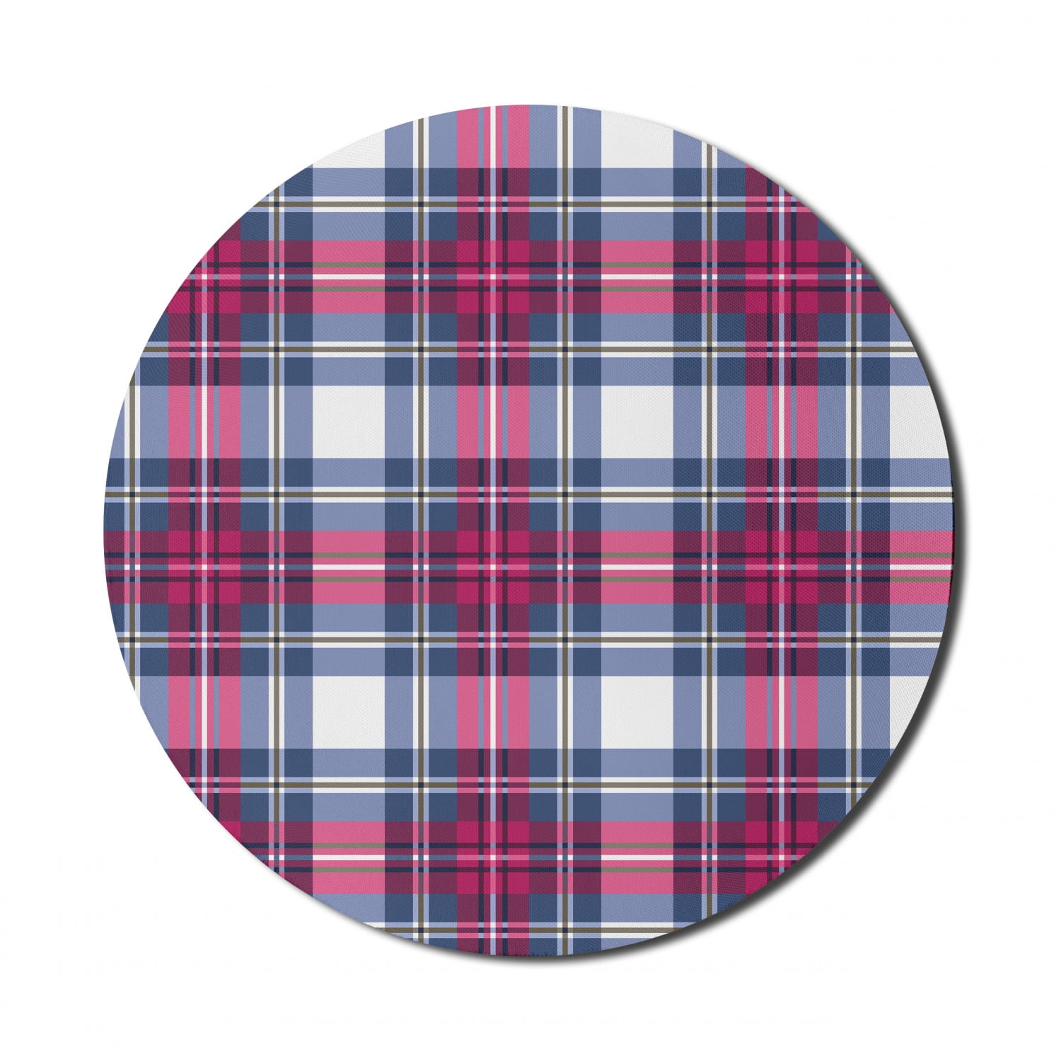 Abstract Mouse Pad for Computers, Plaid Pattern with Vintage Scottish ...
