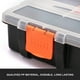 CASOMAN Hardware & Parts Organizers, 4 Piece Set Toolbox, Compartment ...