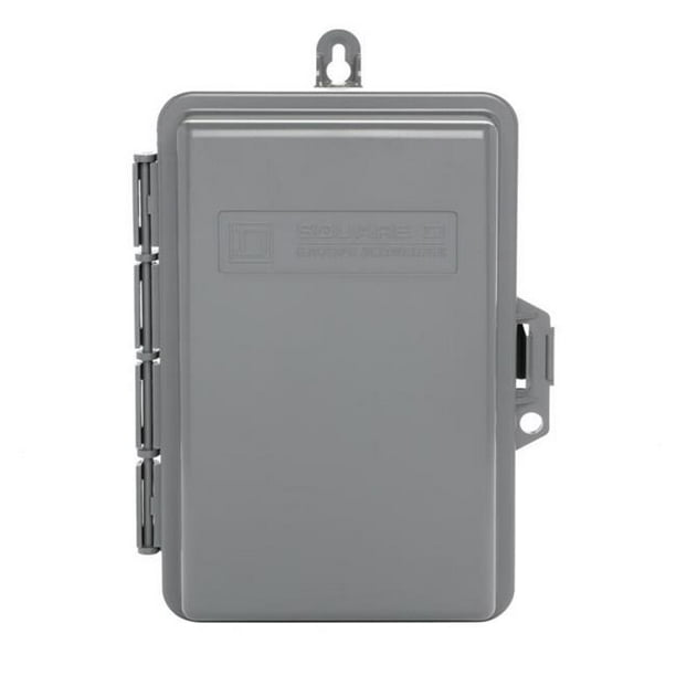 Square D 3009073 6.54 x 4 in. 60A 120-240V 2 Space 4 Circuits Plug-on ...