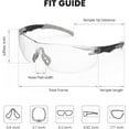 ASIASN-ANSI Z87.1 Fit-Upgraded Safety Glasses \u2013 Anti-Fog, UV ...