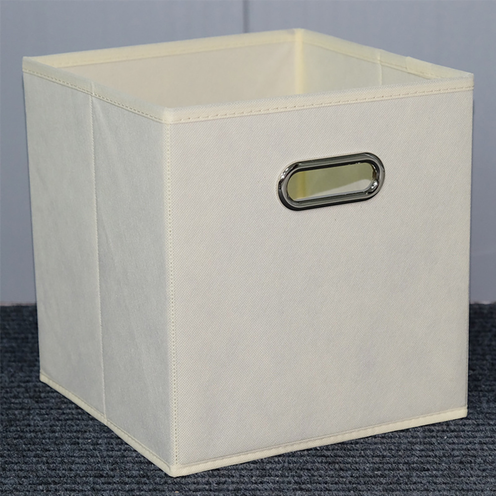 Foldable Fabric Cube Storage Bins Easy to Assemble Foldable Design ...