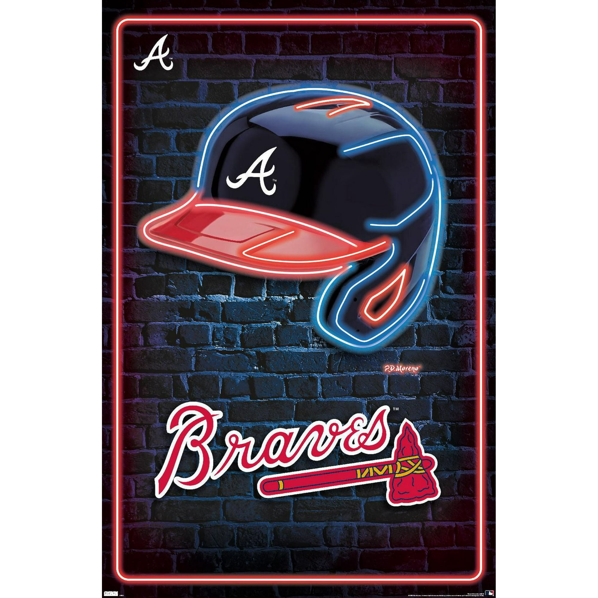 Click here for Trends International Mlb Atlanta Braves - Neon Hel... prices