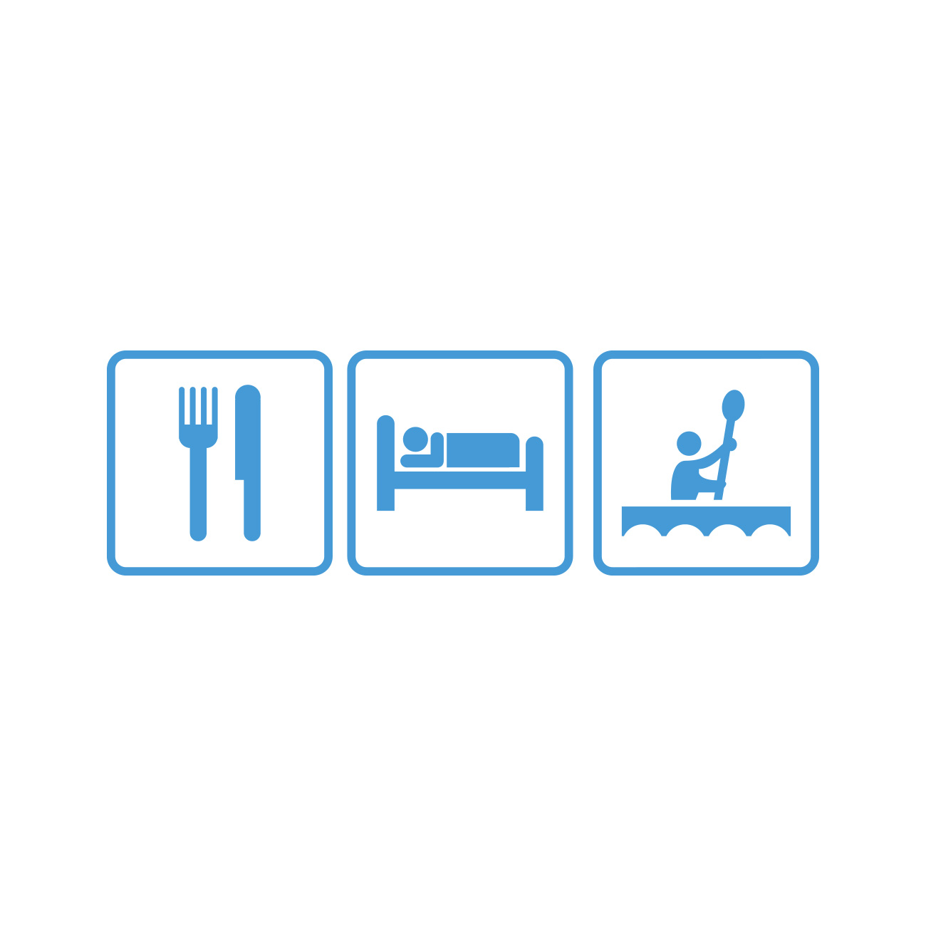 Eat Sleep Row Sticker Decal Die Cut - Self Adhesive Vinyl ...