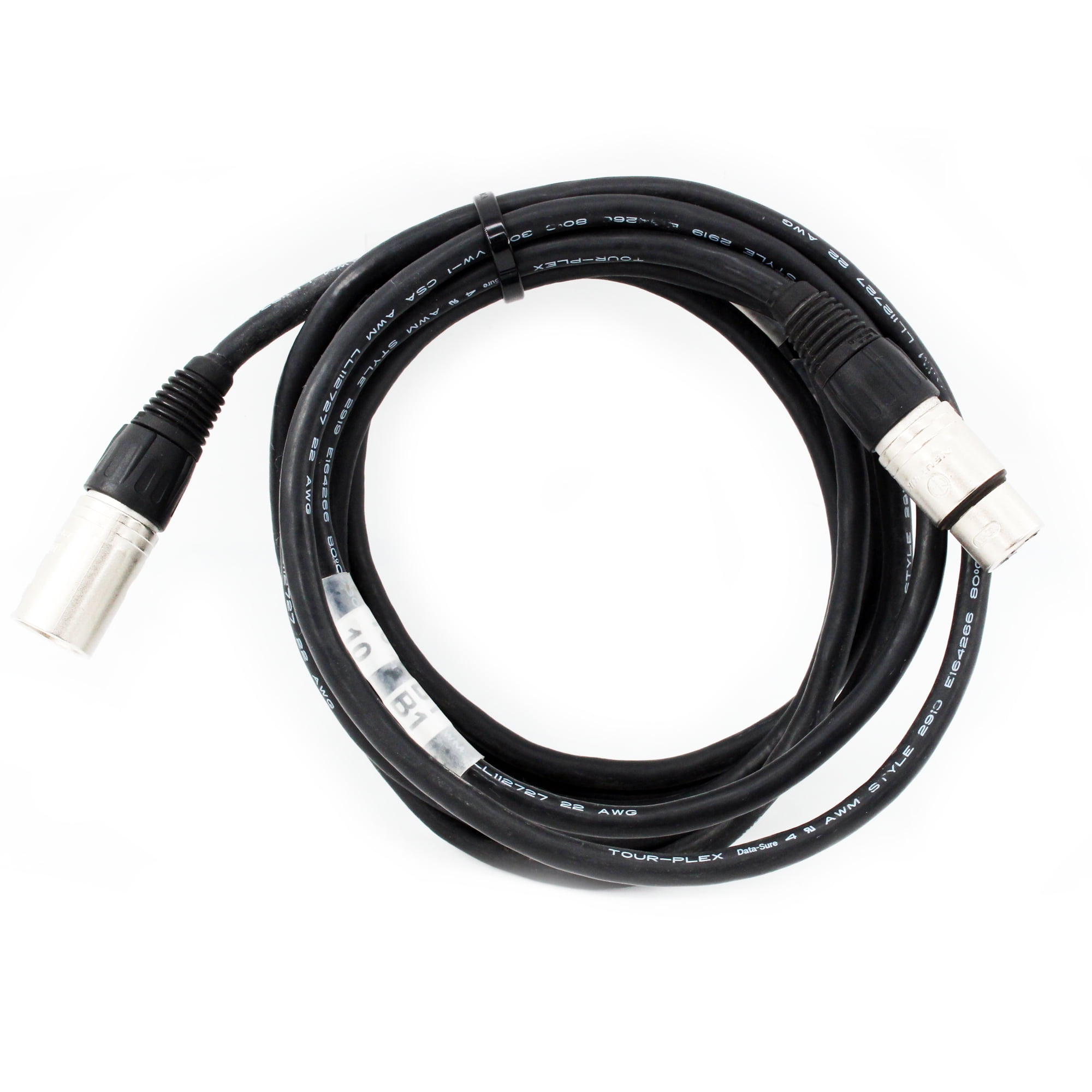 DMX Cable Assembly TourPlex 5-Pin Male to Female, Neutrik NC-FX to NC ...