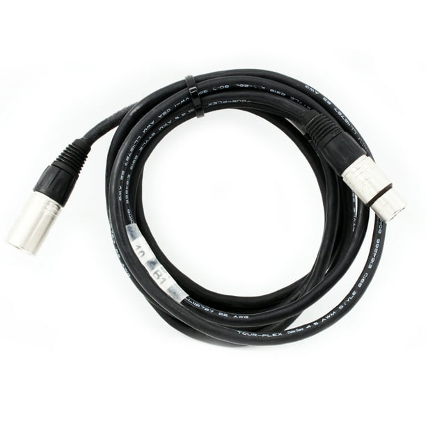 DMX Cable Assembly TourPlex 5-Pin Male to Female, Neutrik NC-FX to NC ...