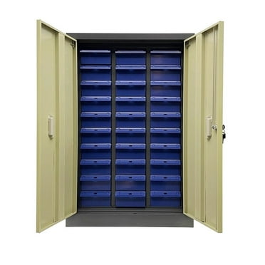 Parts Cabinet Bolt and Nut Tool Storage Cabinet with 75 Small Drawers ...