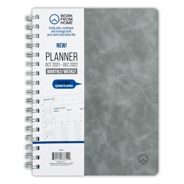 Rocketbook Reusable Smart Panda Planner, Undated - Teal - Letter Size ...