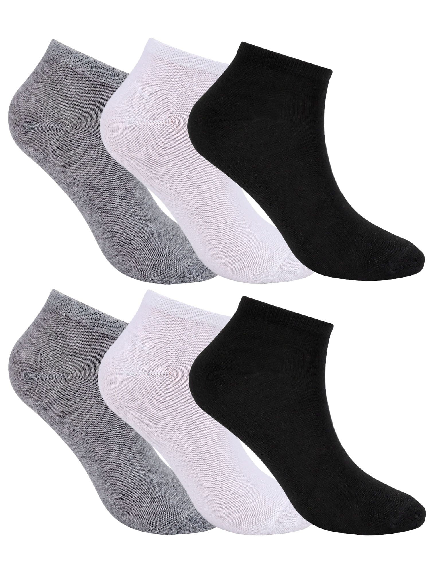 Spencer 6-10 Pairs Running Ankle Socks No Show for Men Women Thin ...
