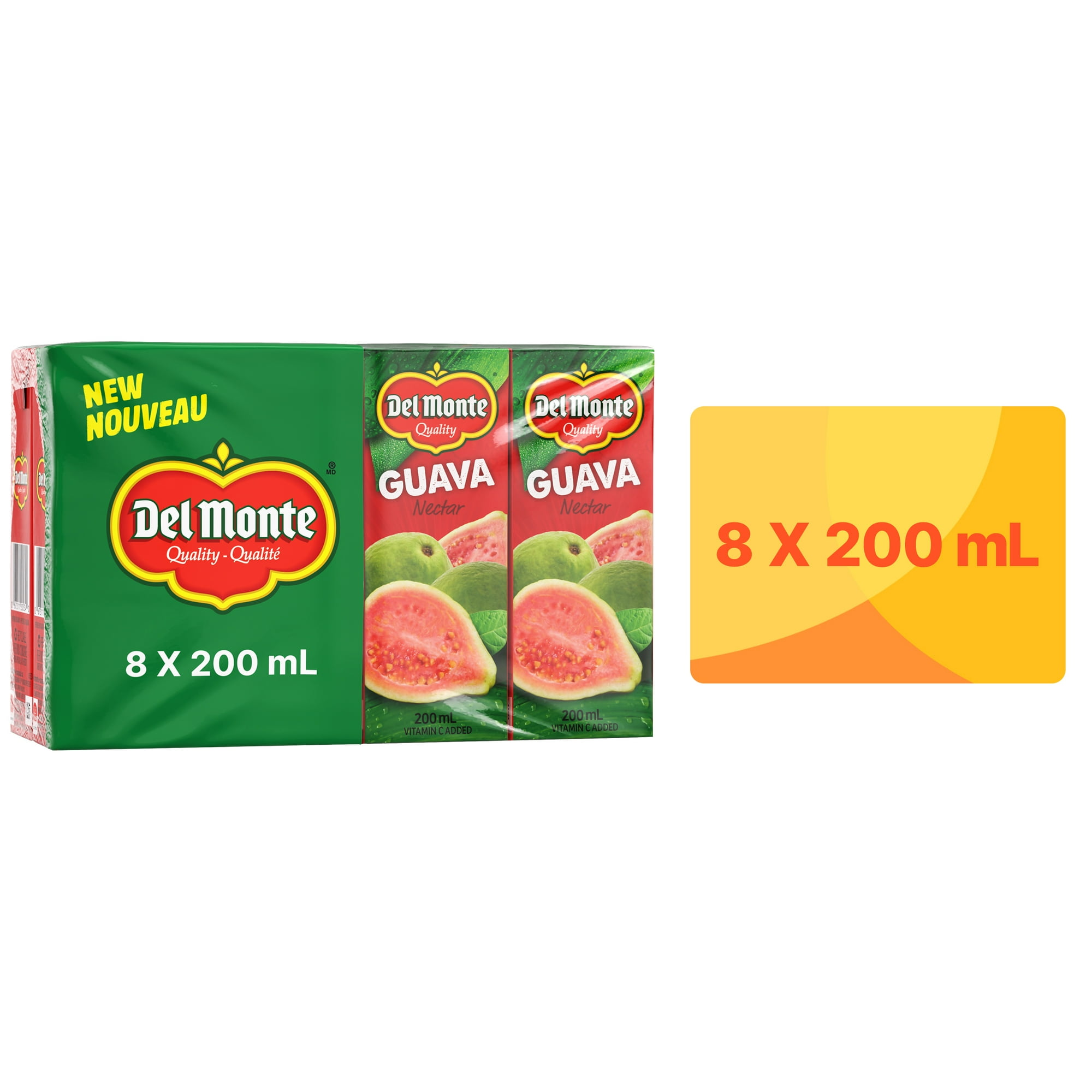Click here for Del Monte Guava Nectar Juice Boxes 8x200ml prices