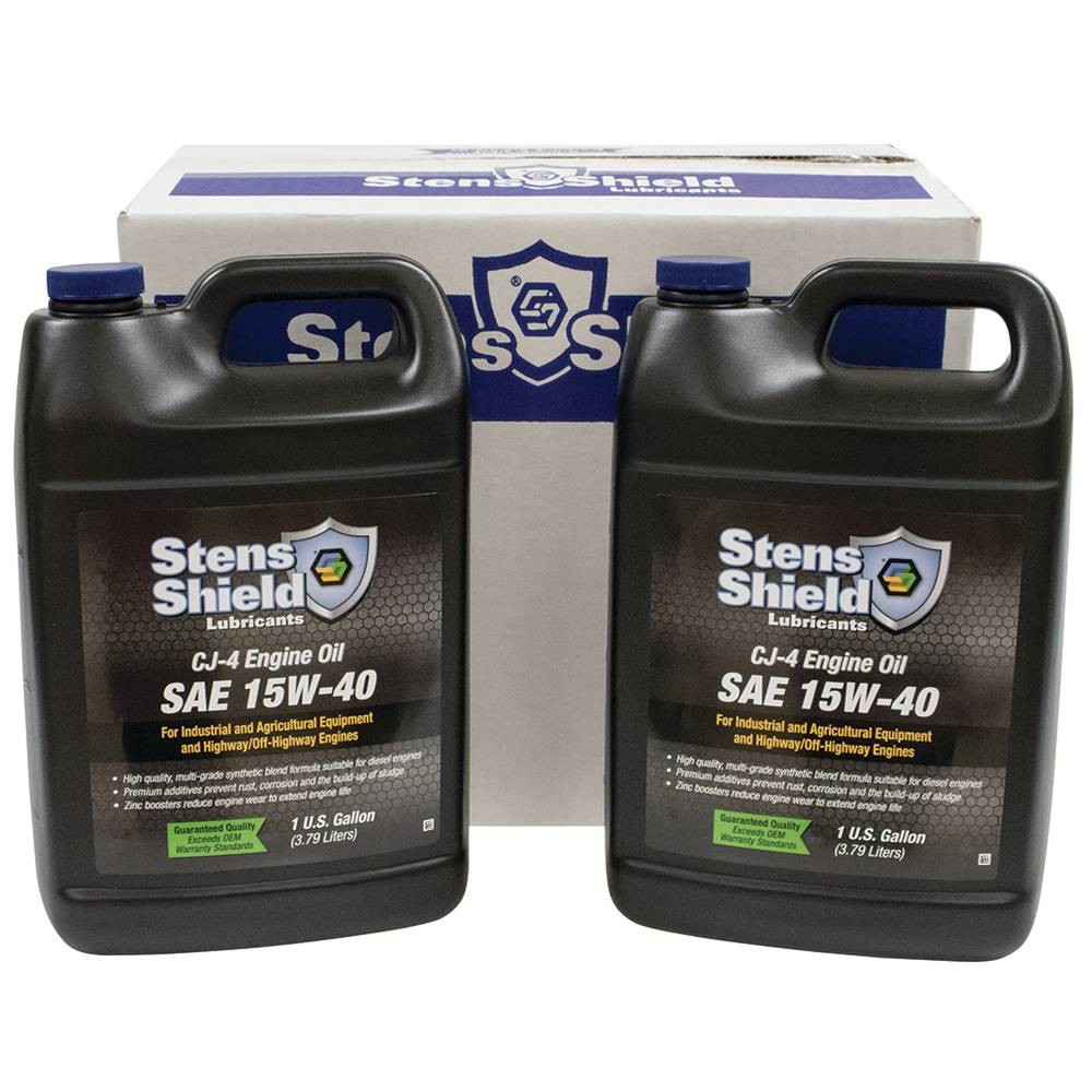 Full Synthetic CJ-4 Engine Oil SAE 15W-40, Four 1 Gallon bottles ...