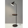 Adesso Oliver Wireless Charging Task Shelf Floor Lamp - Walmart.com