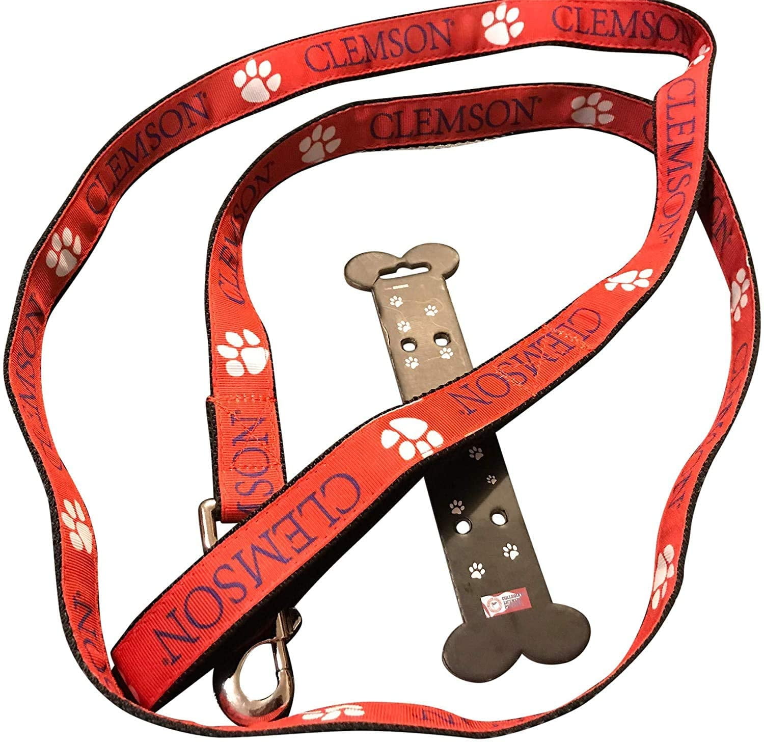 Brand New Clemson Pet Dog Leash(Small), 5/8 inch Wide, 6 Feet Long ...