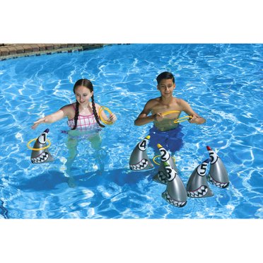 TRC Recreation 12" Super Soft™ Floating Swimming Pool Ring Toss Game ...