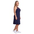 24seven Comfort Apparel Essential Curvy Ribbed Knit Sleeveless Scoop ...