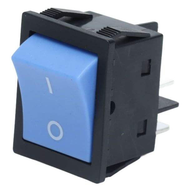 Blue Rocker Switch, Rocker Switches Conductivity ABS Material For ...