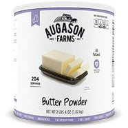 Augason Farms Dehydrated Butter Powder Resealable Pouch Emergency Food ...