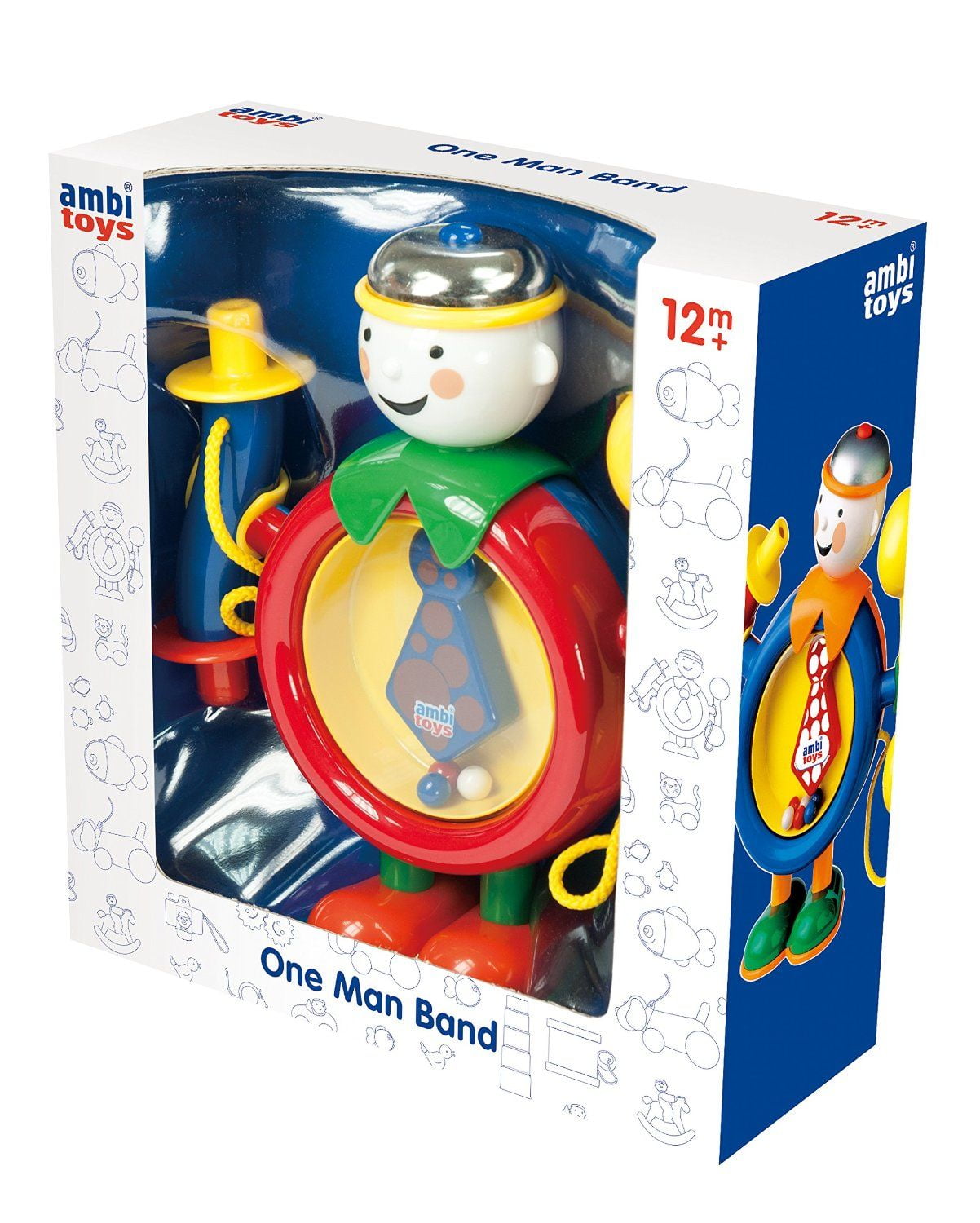 One Man Band Music Toy By Ambi Toys 31196