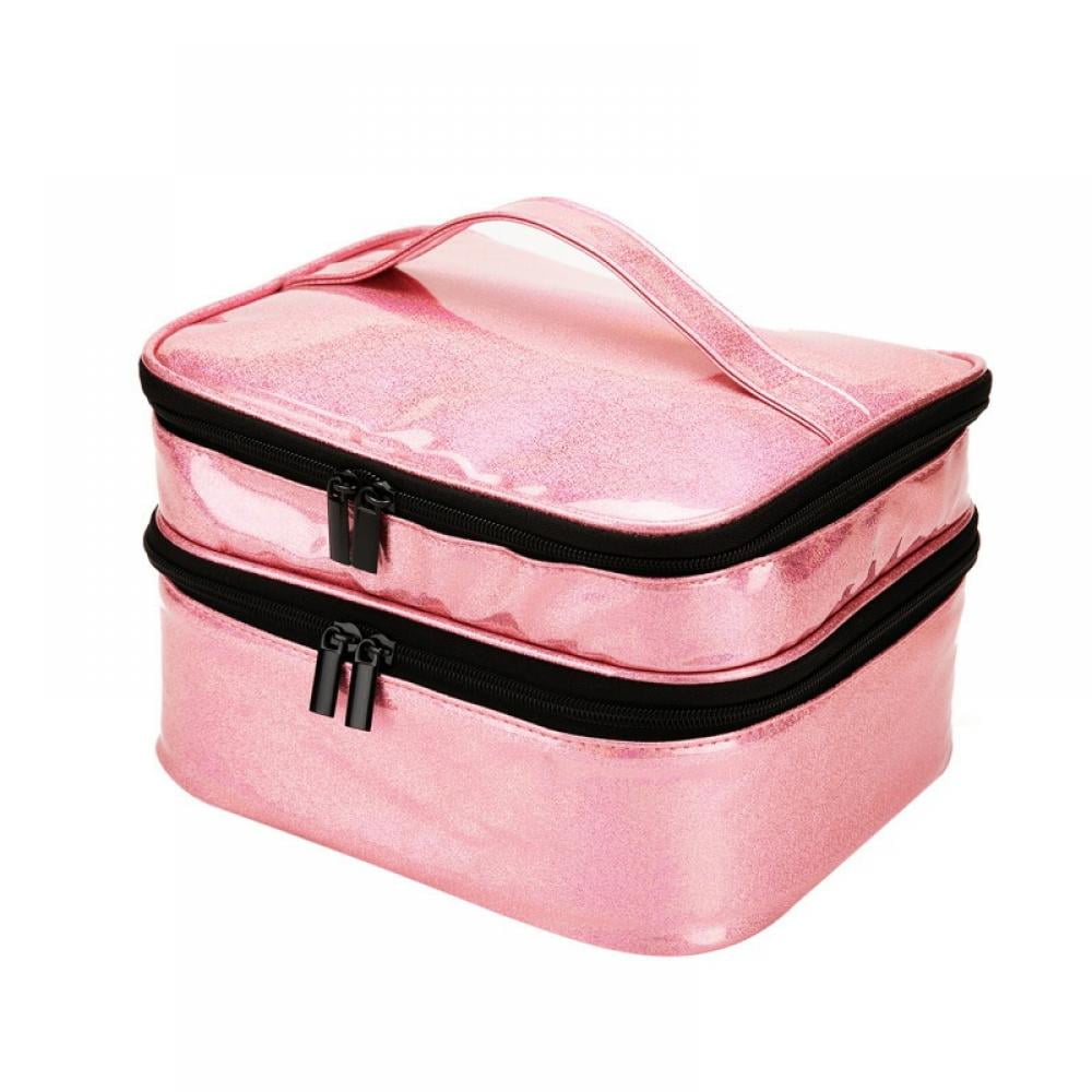 Nail Polish Carrying Case - Holds 30 Bottles Portable Organizer Bag for ...