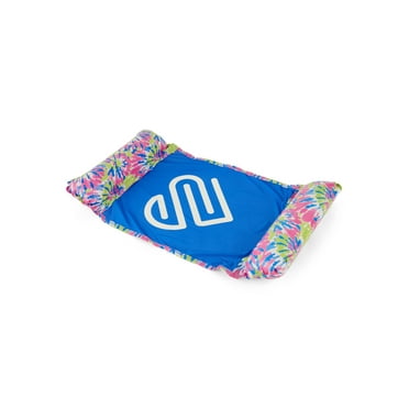 Justice 2-in-1 Foldable Pool Lounger - Lounger Float & Poolside Chair ...