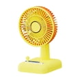 COM1950s USB Rechargeable Desktop Fan, Mini Portable Desk Fan, Quiet 3 ...