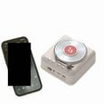 H3 Bluetooth CD Player Retro Vinyl Style Portable Speaker with Light ...