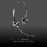 Avaya Phone Headset Cable OEM for Jabra Headsets | Use with Avaya 1600 Series and 9600 Series ...