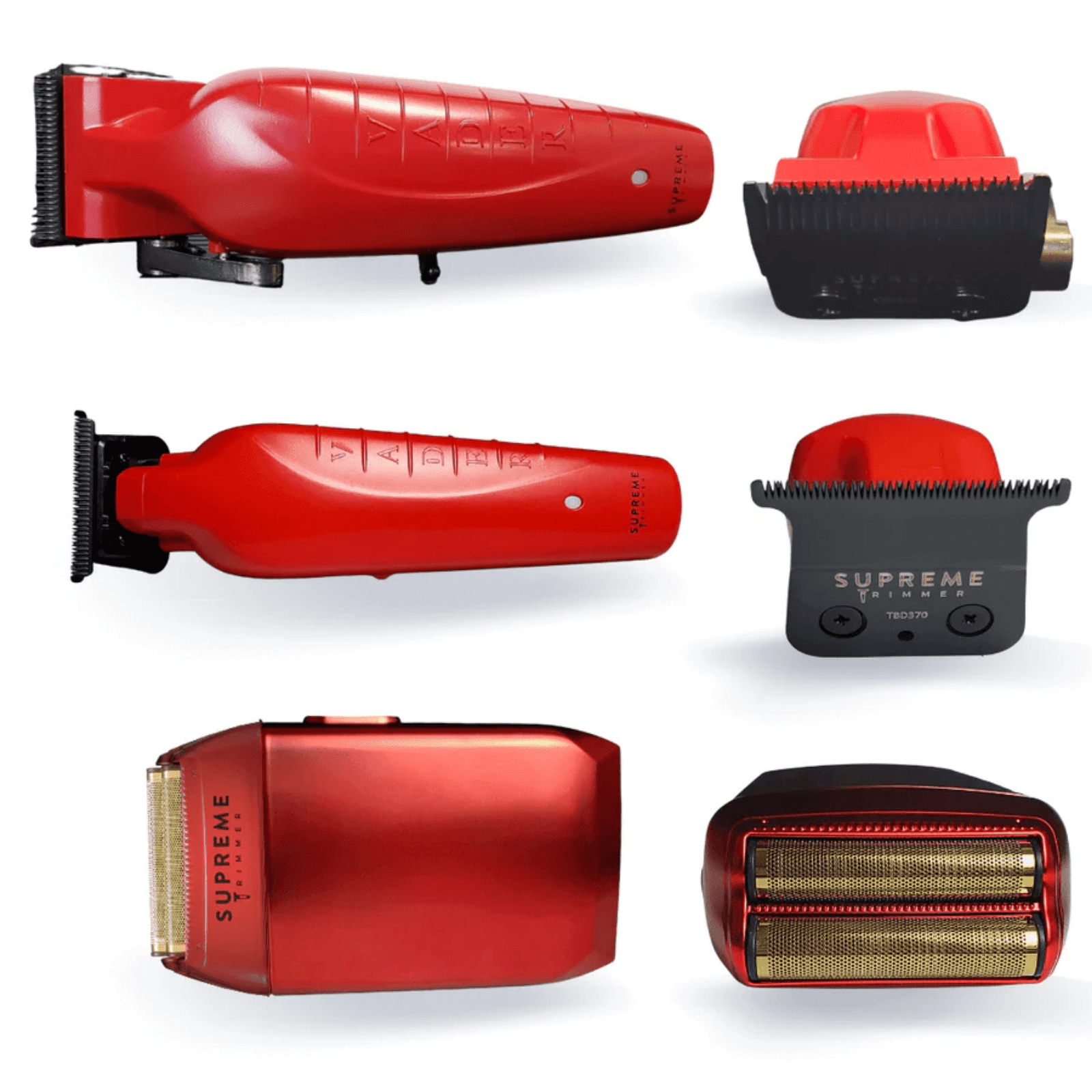 Supreme 3-in-1 Barber Kit: Vader Clipper, Trimmer & Foil Supreme 3-in-1 Barber Kit: Vader Clipper, Trimmer & Foil